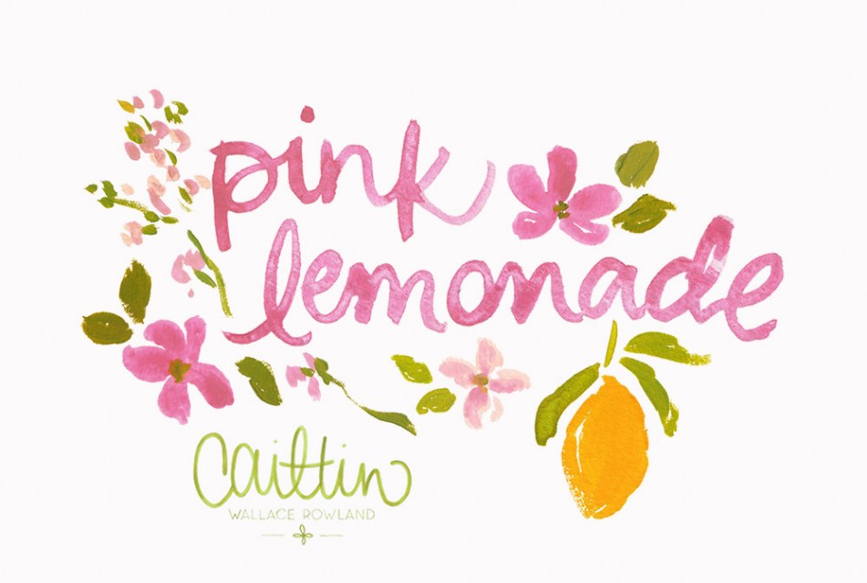 Pink Lemonade - Caitlin Wallace-Rowland Art & Design